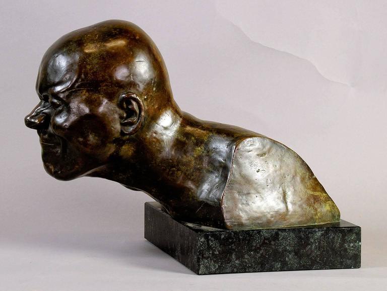 Bronze Bust "The Smeller" after Franz Xaver Messerschmidt at 1stDibs