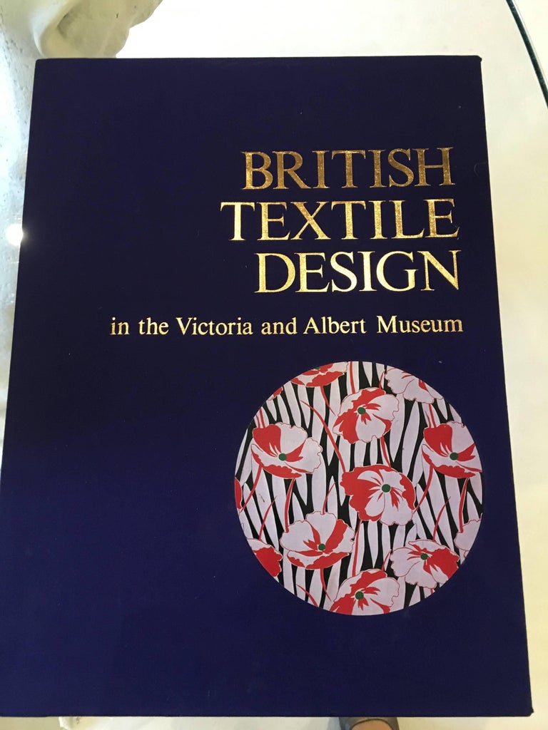 British Textile Design, V&A, London, 1980, Gakken, Tokyo, 3 Volumes For ...