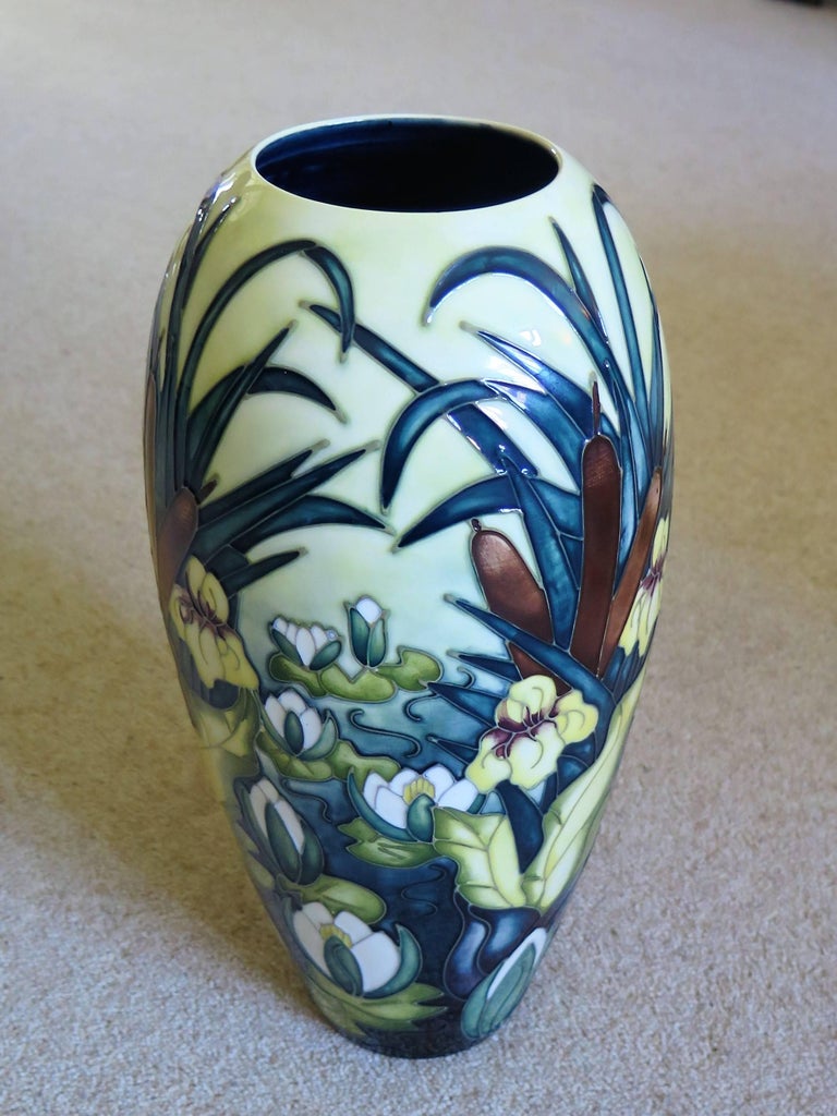 Moorcroft Pottery Large Vase "Lamia" Pattern by Rachel Bishop, 1996 at ...