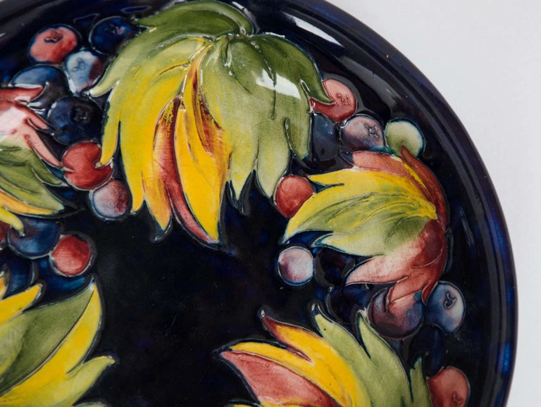 Early William Moorcroft Pottery Bowl in Autumn Leaf Pattern, circa 1930 ...