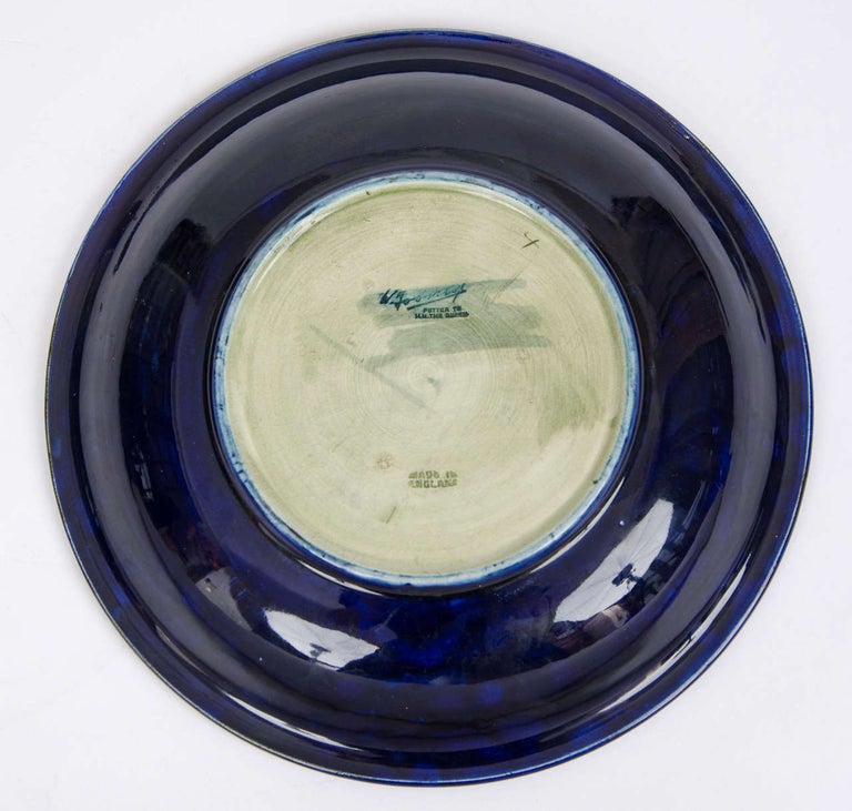 Early William Moorcroft Pottery Bowl in Autumn Leaf Pattern, circa 1930 ...