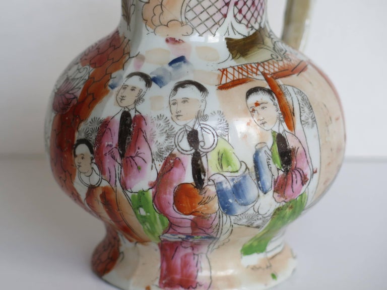 Rare shape Mason's Ironstone Jug Red Scale Conversation Pattern, circa ...