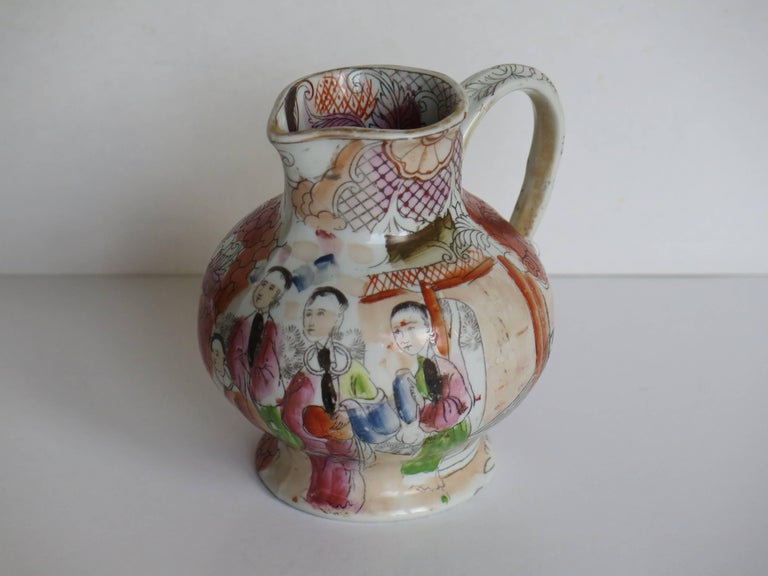 Rare shape Mason's Ironstone Jug Red Scale Conversation Pattern, circa ...