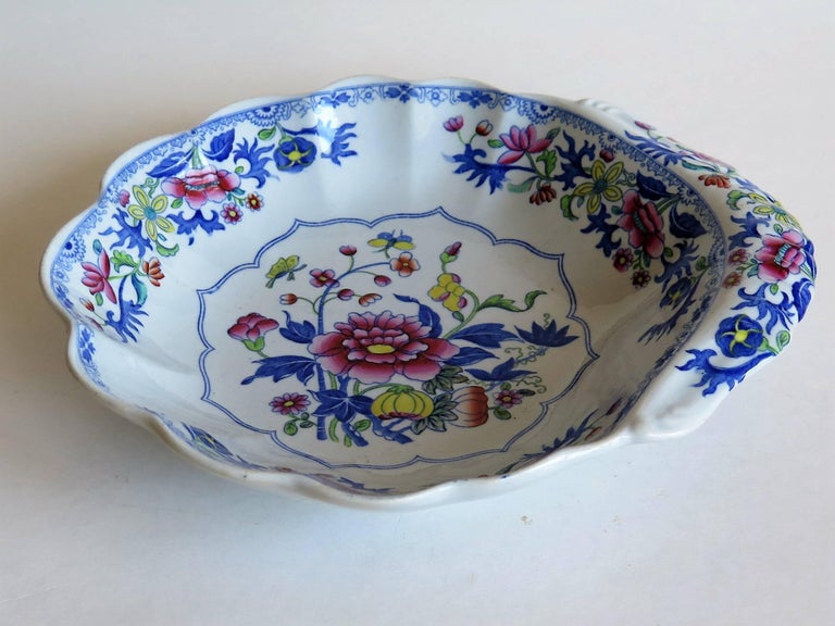 Georgian Spode Ironstone Shell Dish or Plate Bang Up Pattern No. 2886 ...