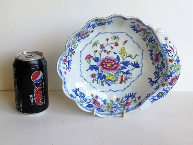 Georgian Spode Ironstone Shell Dish or Plate Bang Up Pattern No. 2886 ...