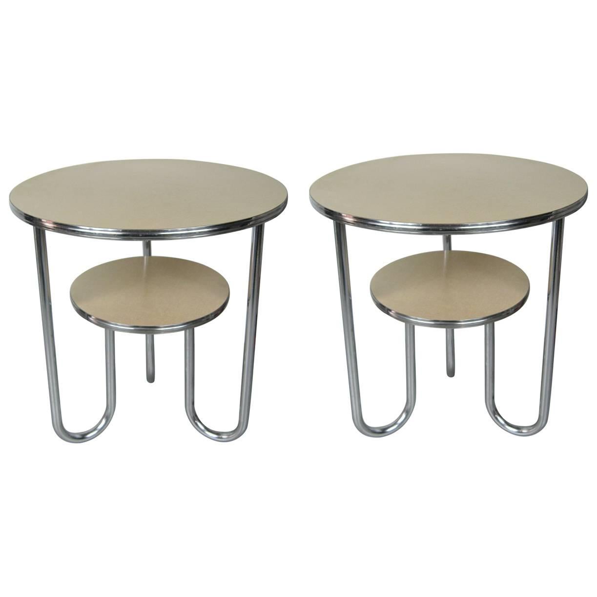 Tubular Steel Set by Mart Stam For Mücke Melder, 1930s For Sale at 1stDibs