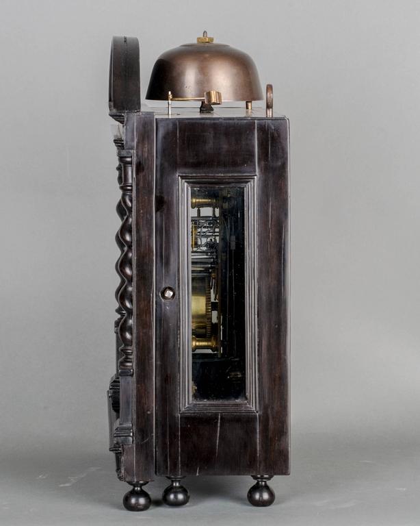 Nice 17th Century So-Called Hague Clock Joseph Norris Amsterdam, circa ...