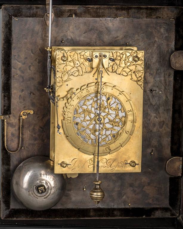 Nice 17th Century So-Called Hague Clock Joseph Norris Amsterdam, circa ...
