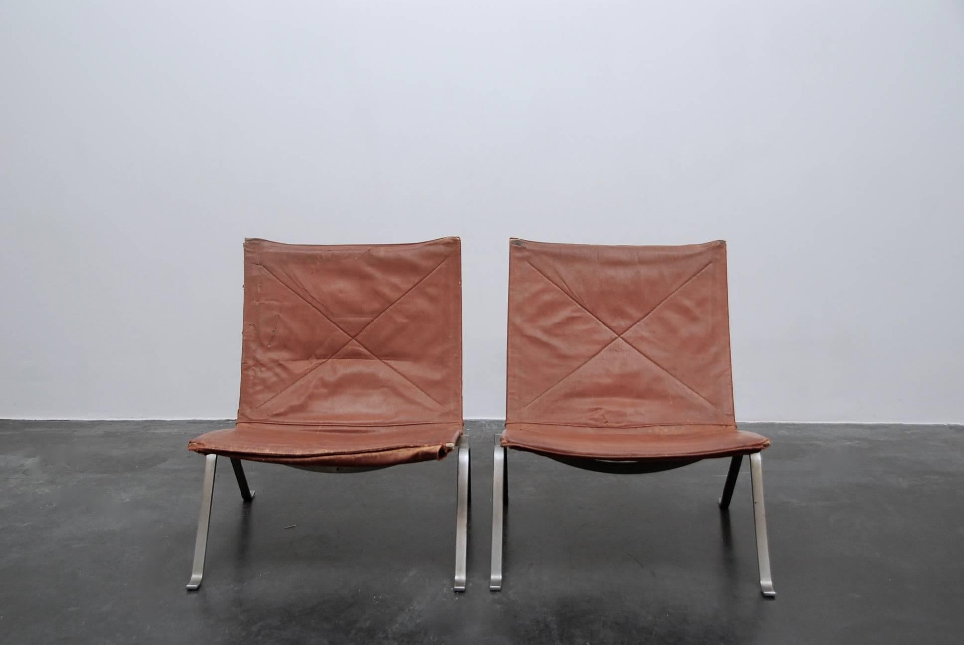 Poul Kjaerholm PK22 Lounge Chair For Sale at 1stDibs