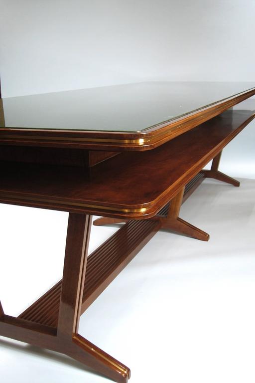 Two-Tier Library or Conference Table, Italy, Art Moderne, circa 1940 at ...