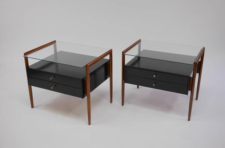 Pair of Drexel Parallel Group Nightstands at 1stDibs