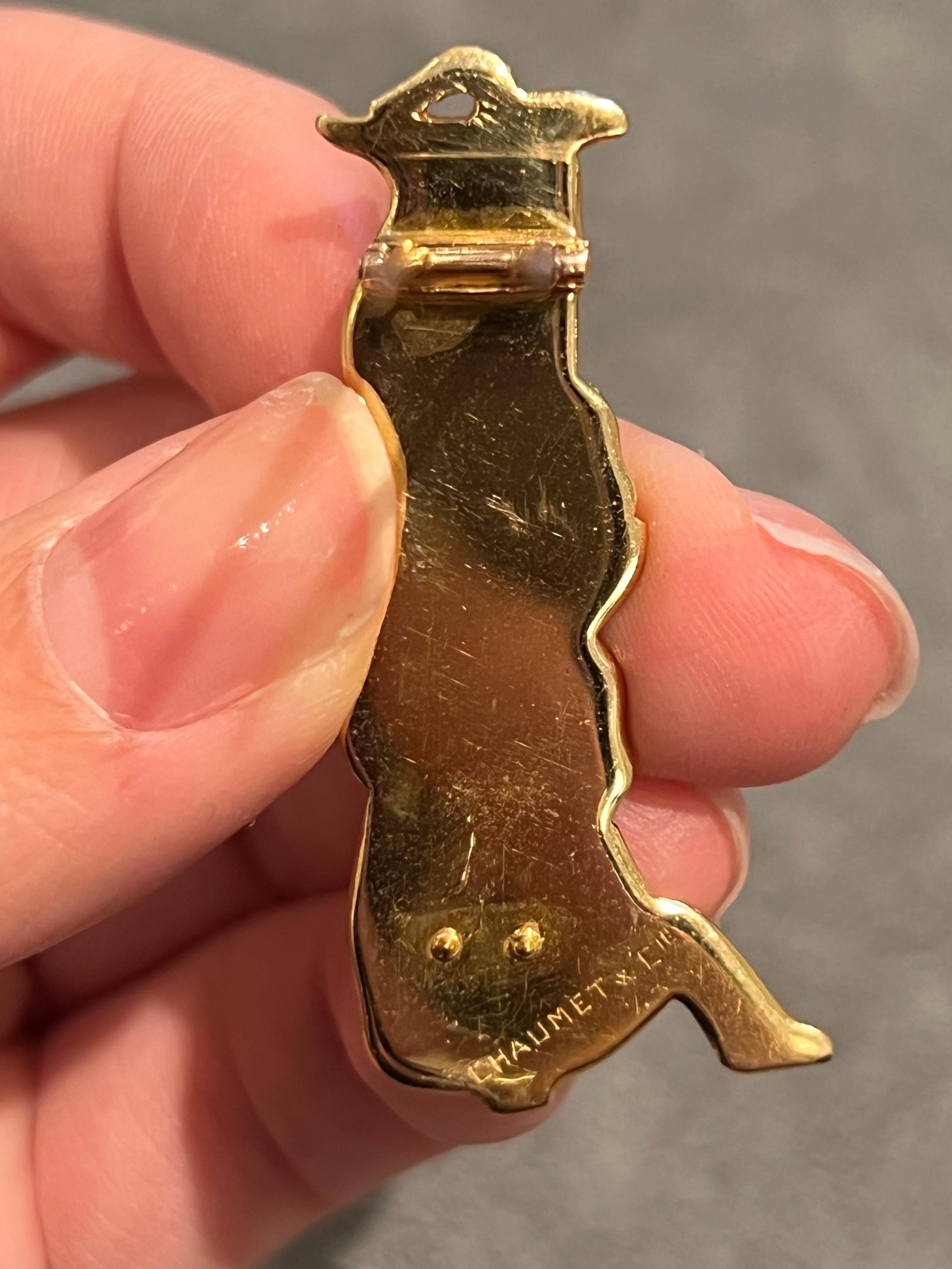 Chaumet 18 Karat Gold Monkey Brooch at 1stDibs | chuamet, gold monkey ...