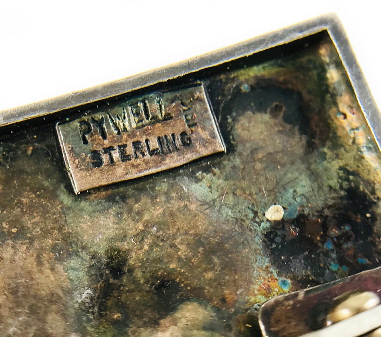 Donald Pywell Two-Tone Contemporary Brooch Pin at 1stDibs