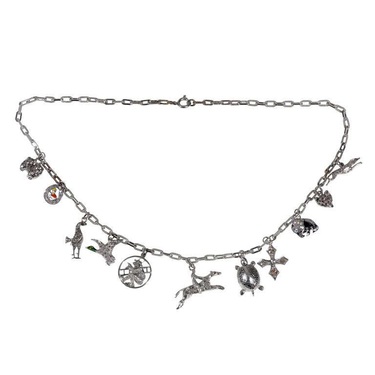Indian Multi Gem Gold Embroidered Collar at 1stDibs