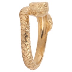 18 Karat Yellow Gold Rolling Ring For Sale at 1stDibs