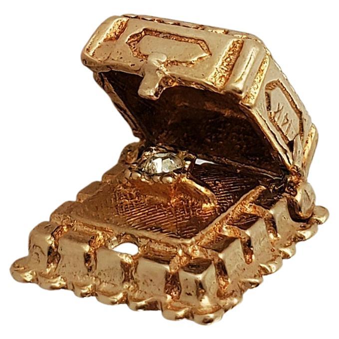 14 Karat Yellow Gold Opera Glasses For Sale at 1stDibs