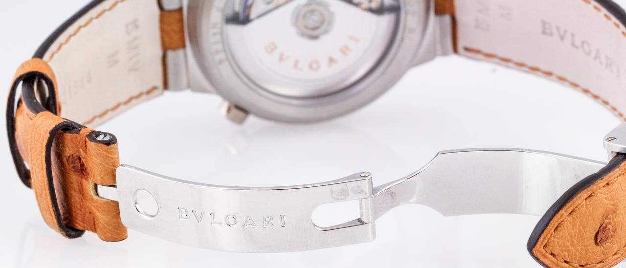 Bulgari Platinum Diagono Rattrapante Split Second Chronograph ...