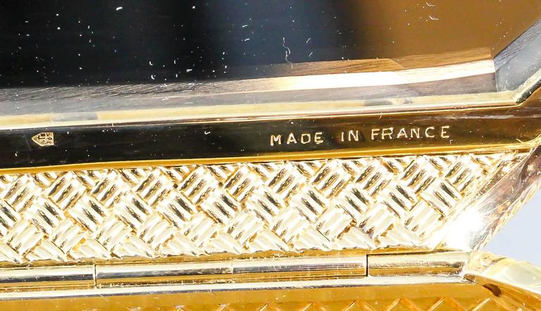 Van Cleef and Arpels Diamond Gold Purse Handbag For Sale at 1stDibs ...
