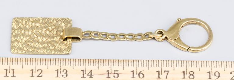 DUNHILL Yellow Gold Keychain at 1stDibs | 18k gold keychain, gold key ...