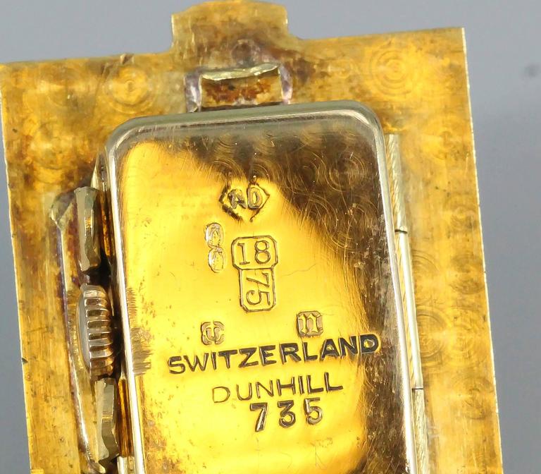 Dunhill Retro Gold Lighter Watch at 1stDibs | dunhill watch lighter ...