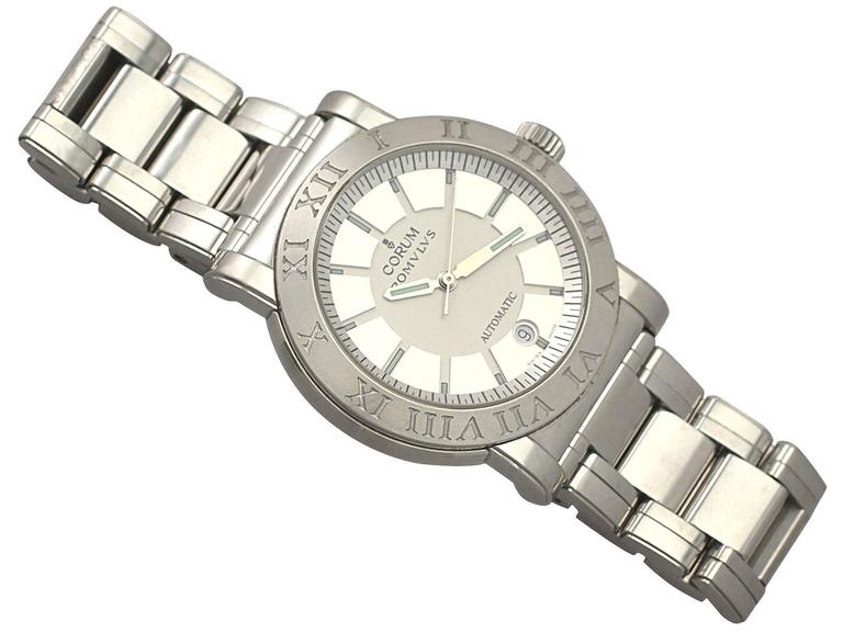 Corum Romvlvs Skeleton Back, Stainless Steel Gent's Wrist Watch ...