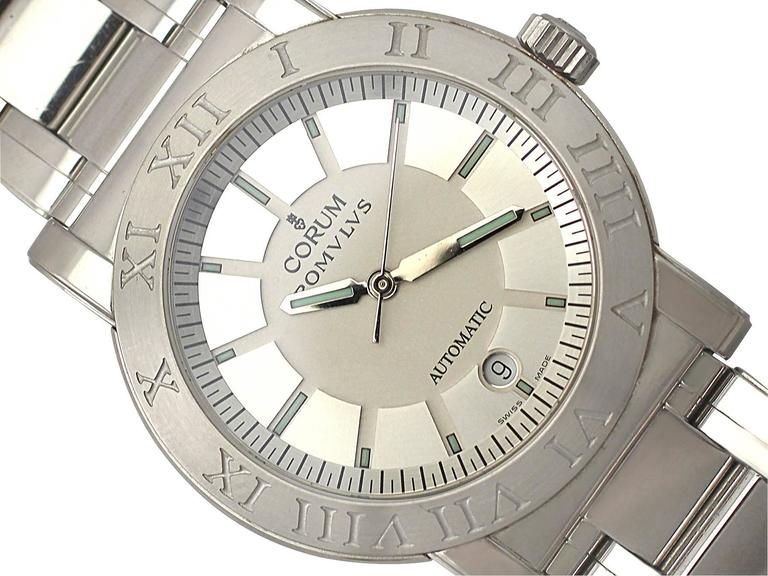 Corum Romvlvs Skeleton Back, Stainless Steel Gent's Wrist Watch ...