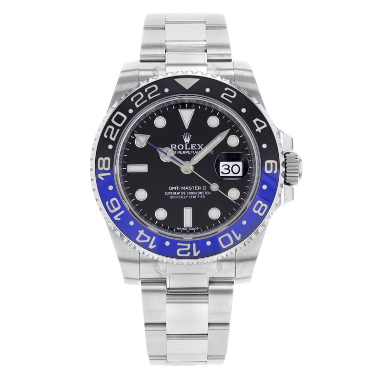 Rolex GMT-Master II Batman 116710BLNR at 1stdibs