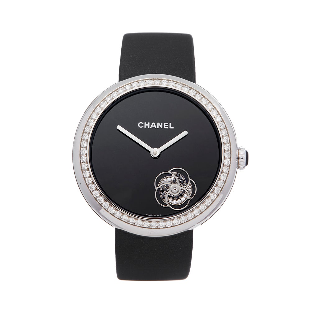 Chanel Première, 18 Karat Gold Solid Ladies Wristwatch with Diamonds ...