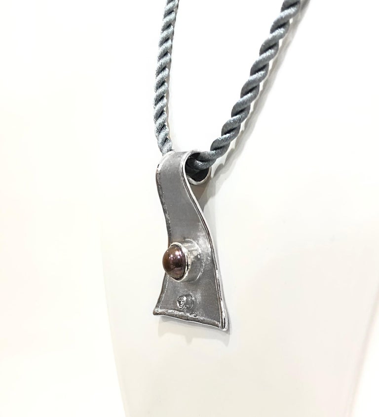 Yianni Creations Diamond Set of Bracelet Earrings and Pendant with Dark ...