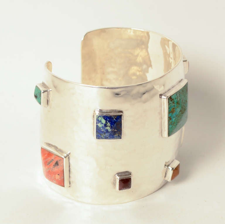 Emilia Castillo Silver Confetti Bracelet at 1stDibs