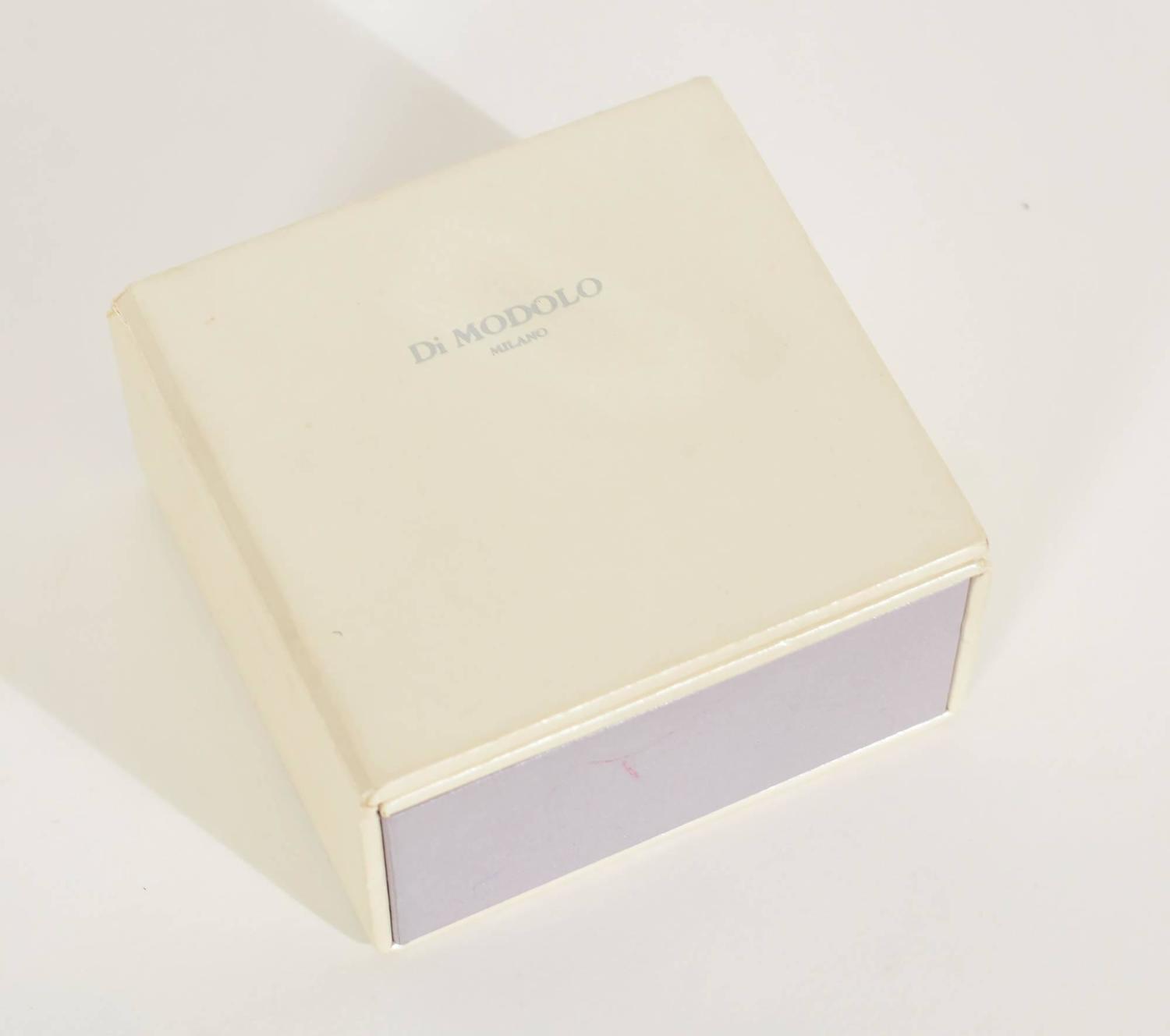 Di Modolo Heavy Diamond Gold Band Ring For Sale at 1stdibs