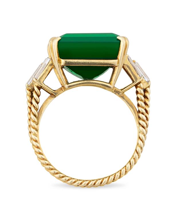 Cartier Tourmaline Diamond Yellow Gold Ring at 1stDibs | cartier ...