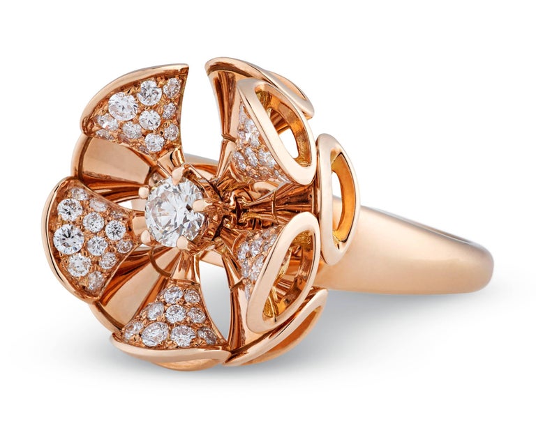 Bulgari Diva Diamond Ring 1.15 Carats at 1stDibs
