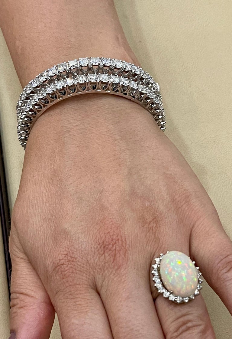 40 Pointer Each, 36 Ct Single line Eternity 18 Kt Gold and Diamond ...