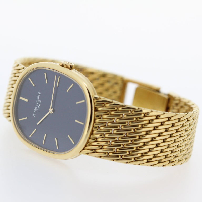 Patek Philippe 3848/8J 18 Karat Yellow Gold Golden Ellipse Bracelet ...