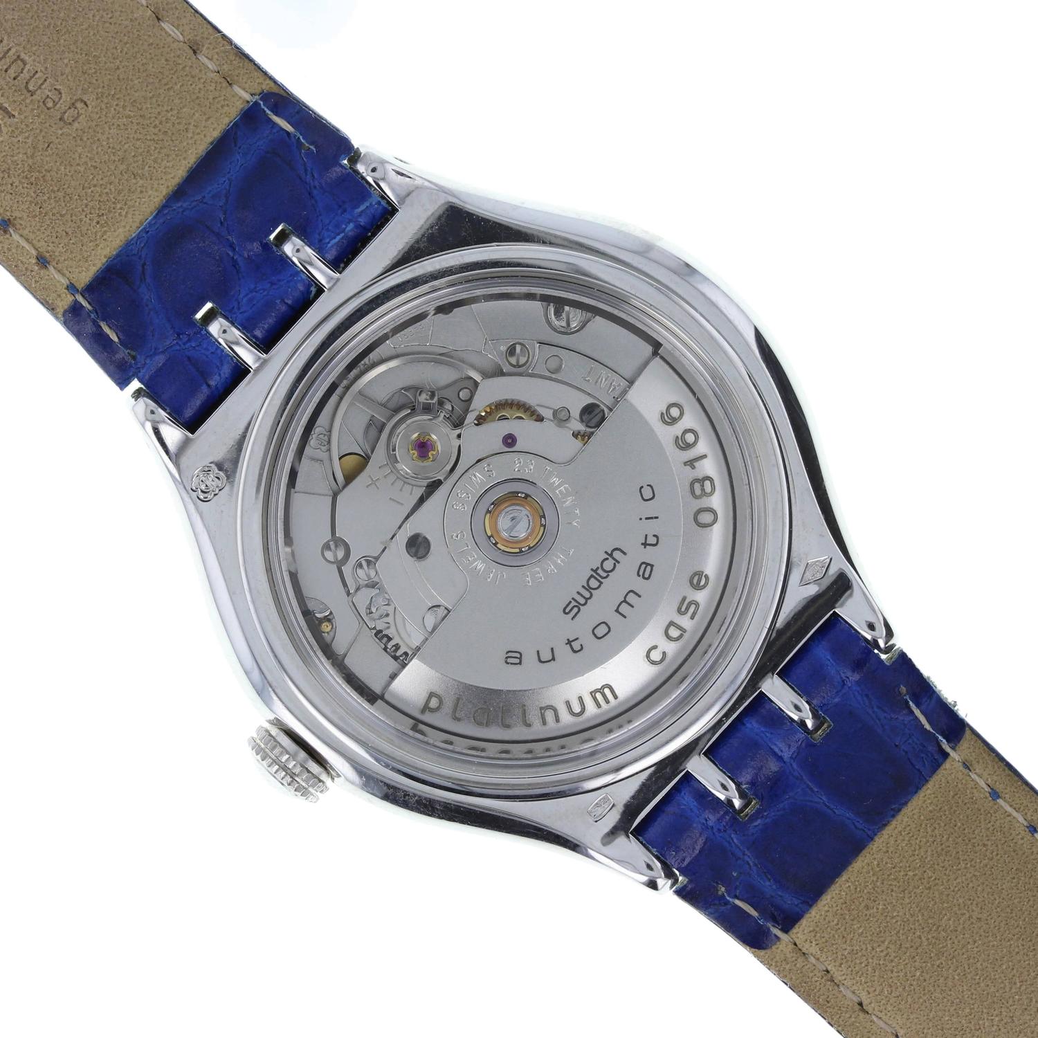 Swatch Platinum Limited Edition Tresor Magique Wristwatch at 1stdibs