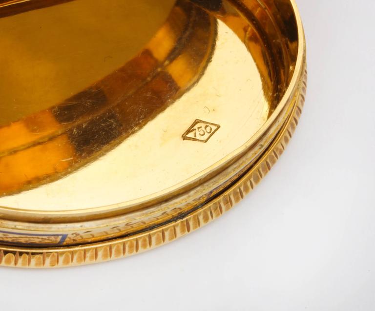 Cartier Red Enamel Gold Pill Box For Sale at 1stDibs | enamel pill ...