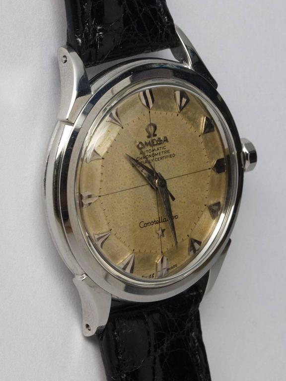 Omega Stainless Steel Constellation Automatic Wristwatch Ref 2852 at ...