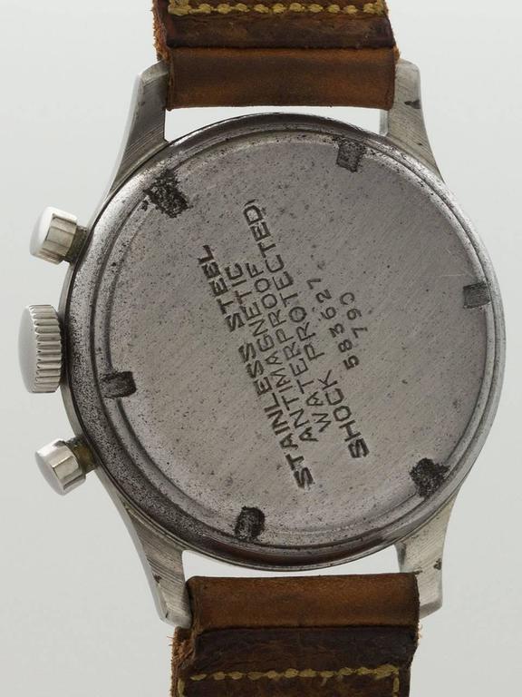 Breitling Stainless Steel Chronograph Wristwatch Ref 790 at 1stDibs ...