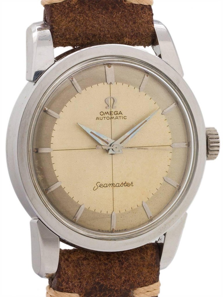 Omega Stainless Steel Seamaster Ref# 2848 Automatic Wristwatch, circa ...