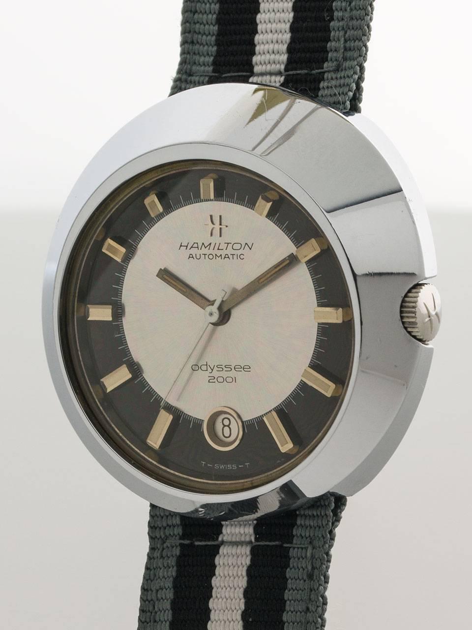 Hamilton Stainless Steel 2001 Space Odyssey Automatic Dress Model ...