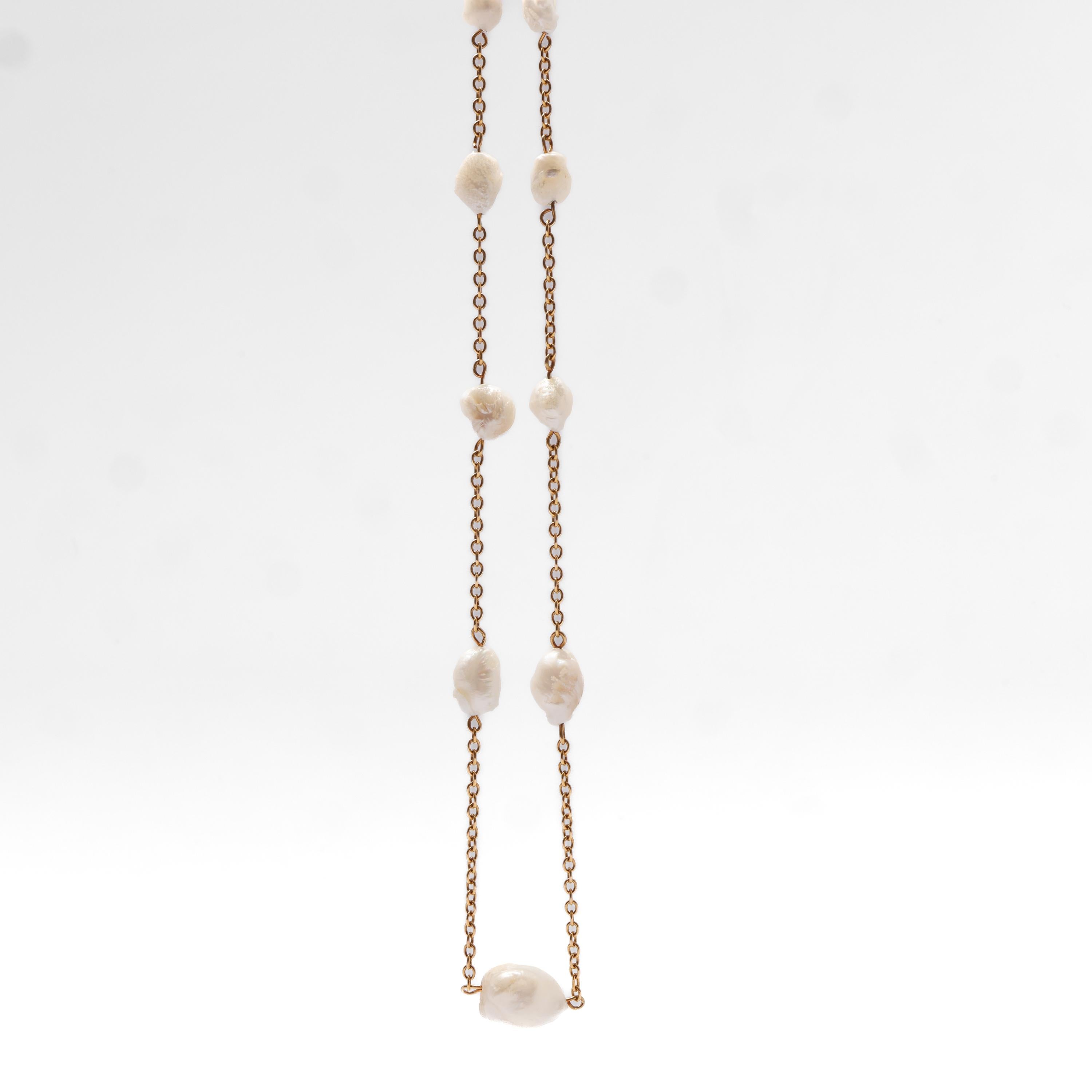 River Pearl Necklace, Pendant, Earring Parure GIA Certified, Rare For ...