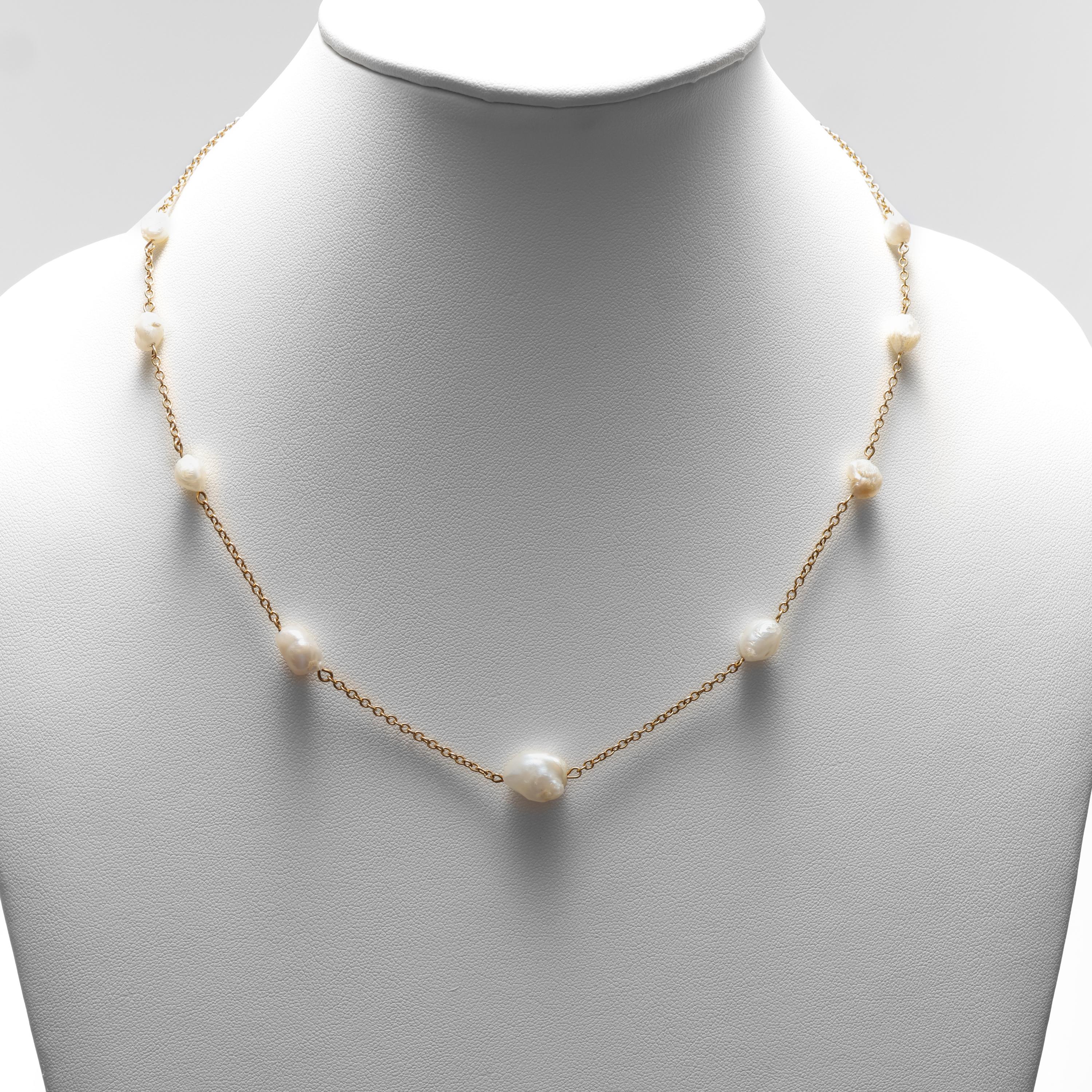 River Pearl Necklace, Pendant, Earring Parure GIA Certified, Rare For ...