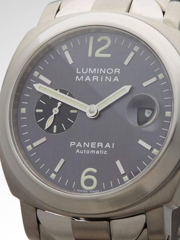 Panerai Luminor pam 0091 gents Pam 91 watch at 1stDibs | panerai pam 91