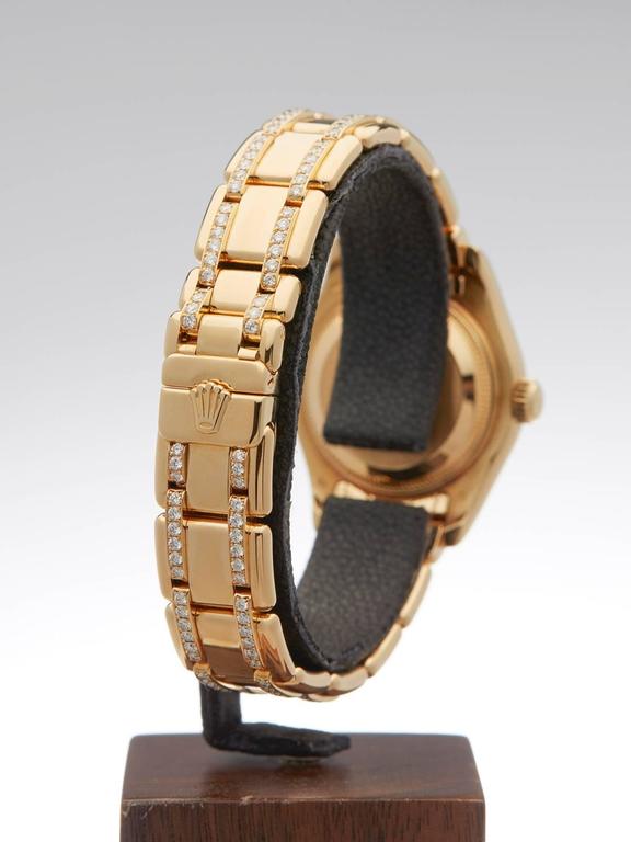 Rolex Pearlmaster Original Diamond Bracelet, Dial and Bezel Ladies ...