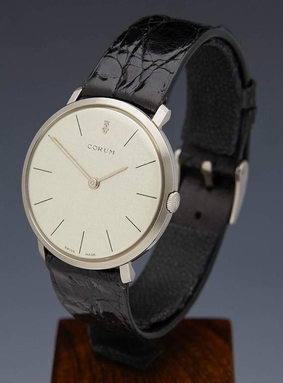 Corum Vintage Stainless Steel Mechanical Wristwatch For Sale at 1stDibs ...