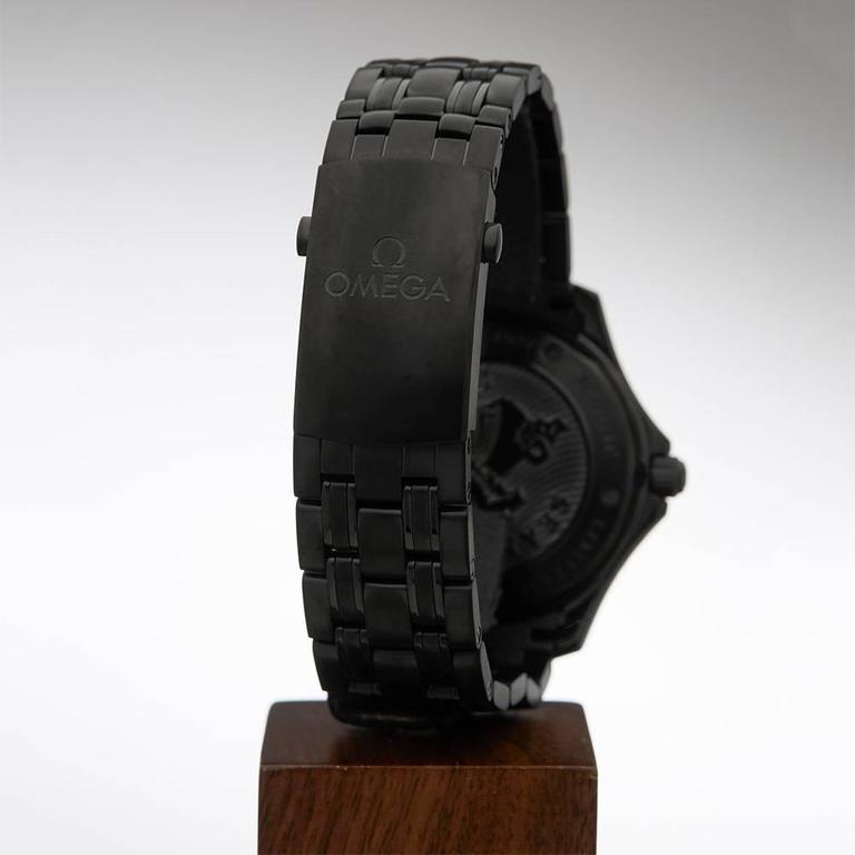 Omega Seamaster Hercules Custom Spectre DLC Coated Stainless Steel ...