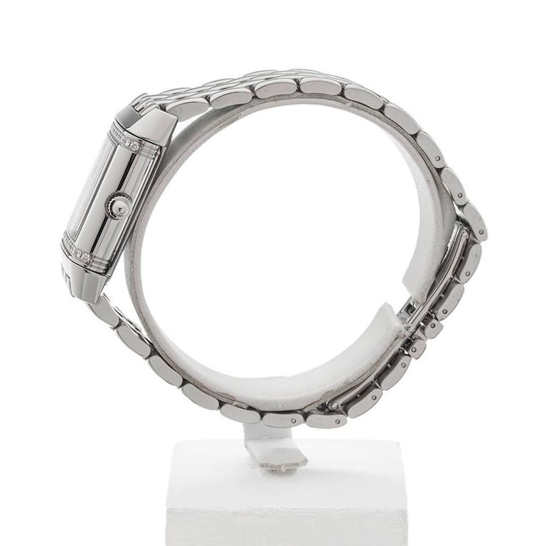 Jaeger-LeCoultre Ladies Stainless Steel Reverso Florale Quartz ...