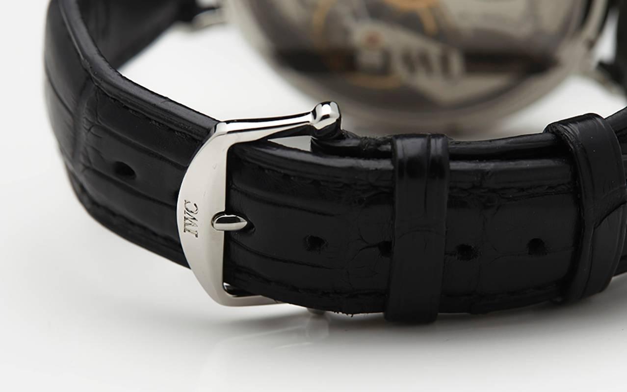 IWC Stainless Steel Portofino Moonphase Automatic Wristwatch Ref ...