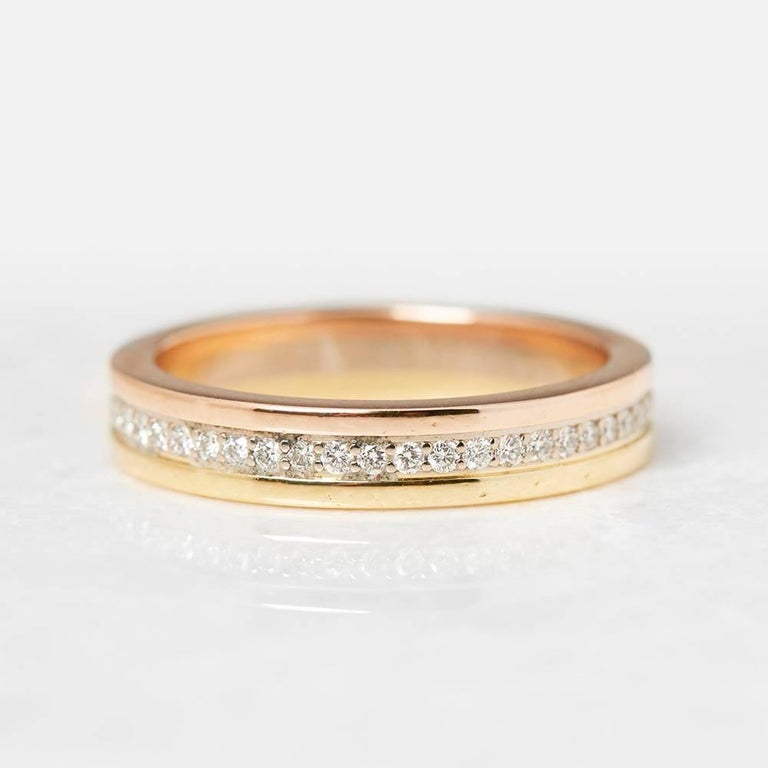 Cartier Diamond Trinity Eternity Ring at 1stDibs